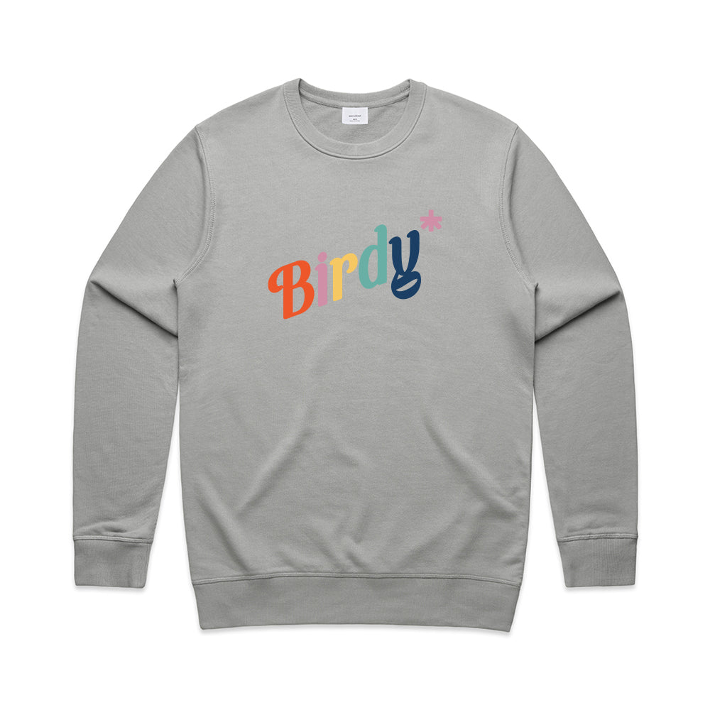 Men's Premium Crew with Chest 3D Puff Embroidery – birdydesign